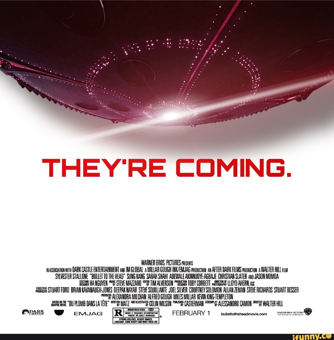 THEY RE COMING WARNER BROS PICTURES WARN Wnassoganon DARK CASTLE