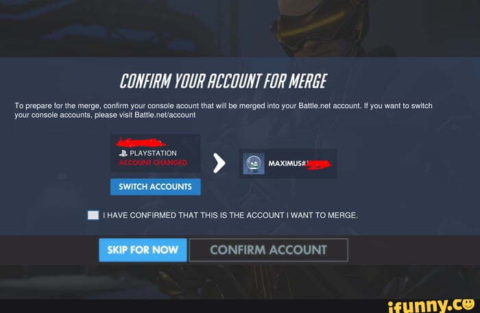CONFIRM YOUR ACCOUNT FOR MERGE To prepare for the merge, confirm your ...