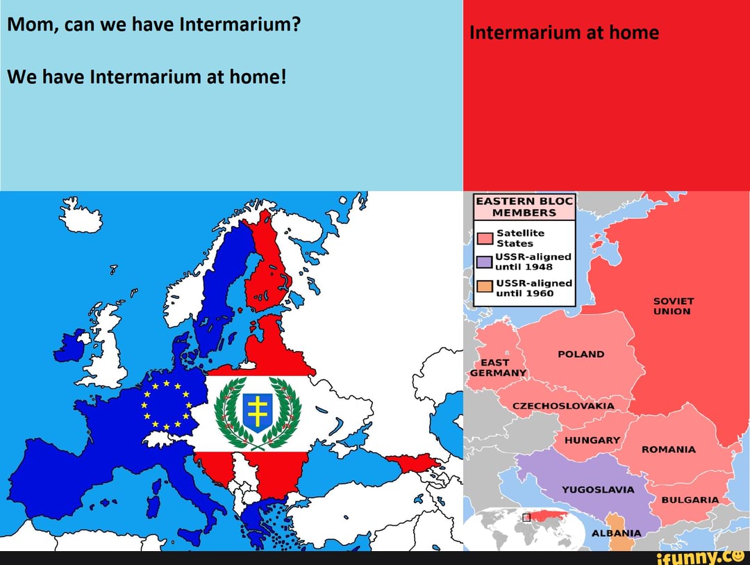 Mom, can we have Intermarium? We have Intermarium at home! Intermarium ...
