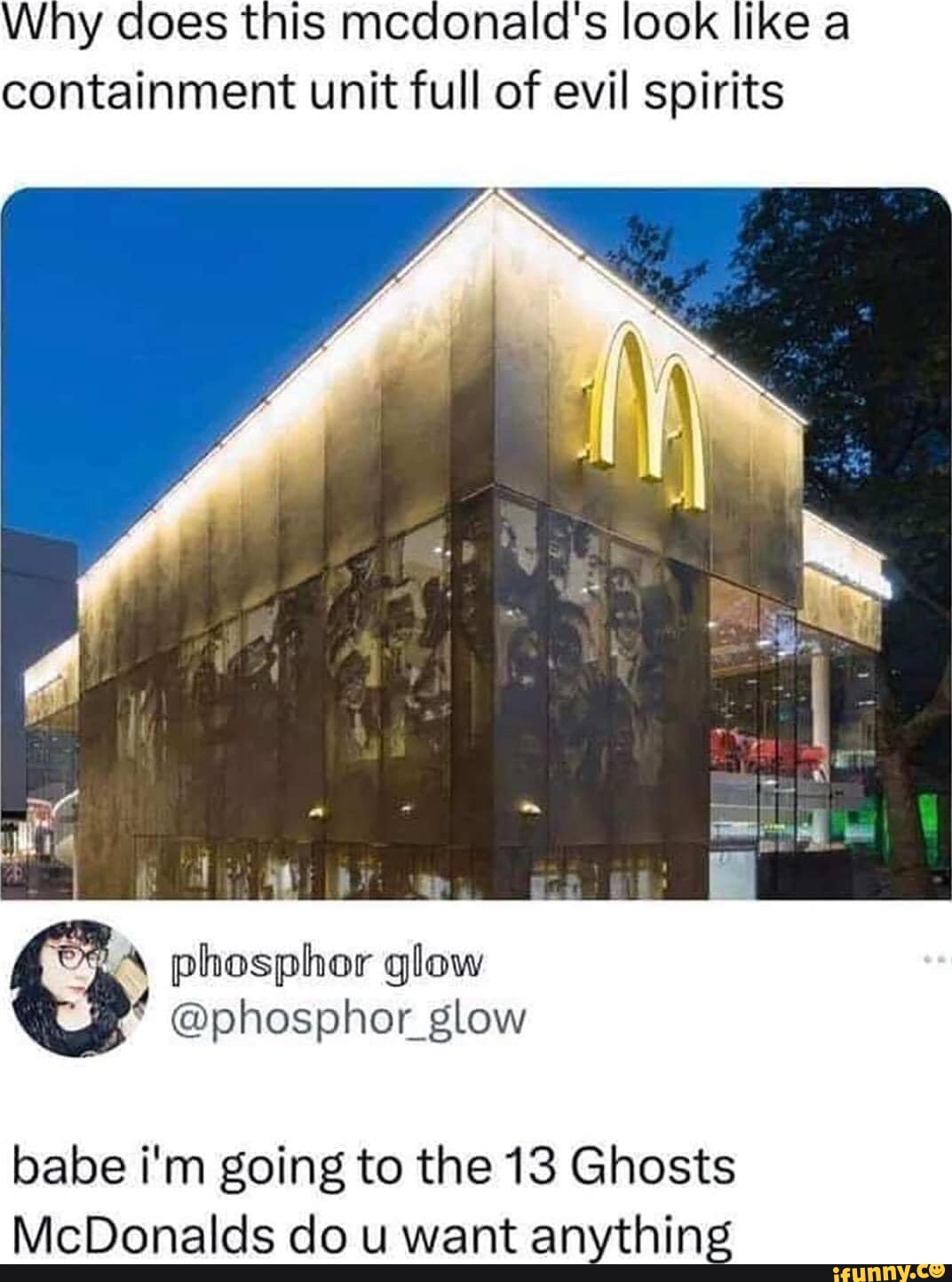 Why does this mcdonald's look like a containment unit full of evil ...