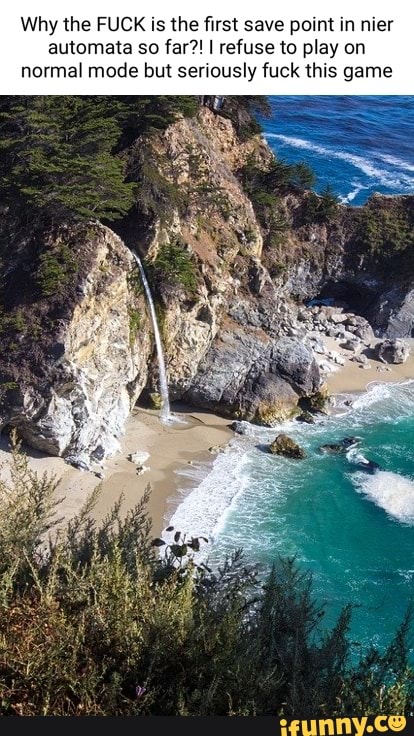 Why the FUCK is the first save point in nier automata so far?! I refuse ...