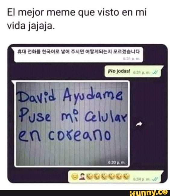 El major meme que visto en mi ida jajaja. Fuse - iFunny