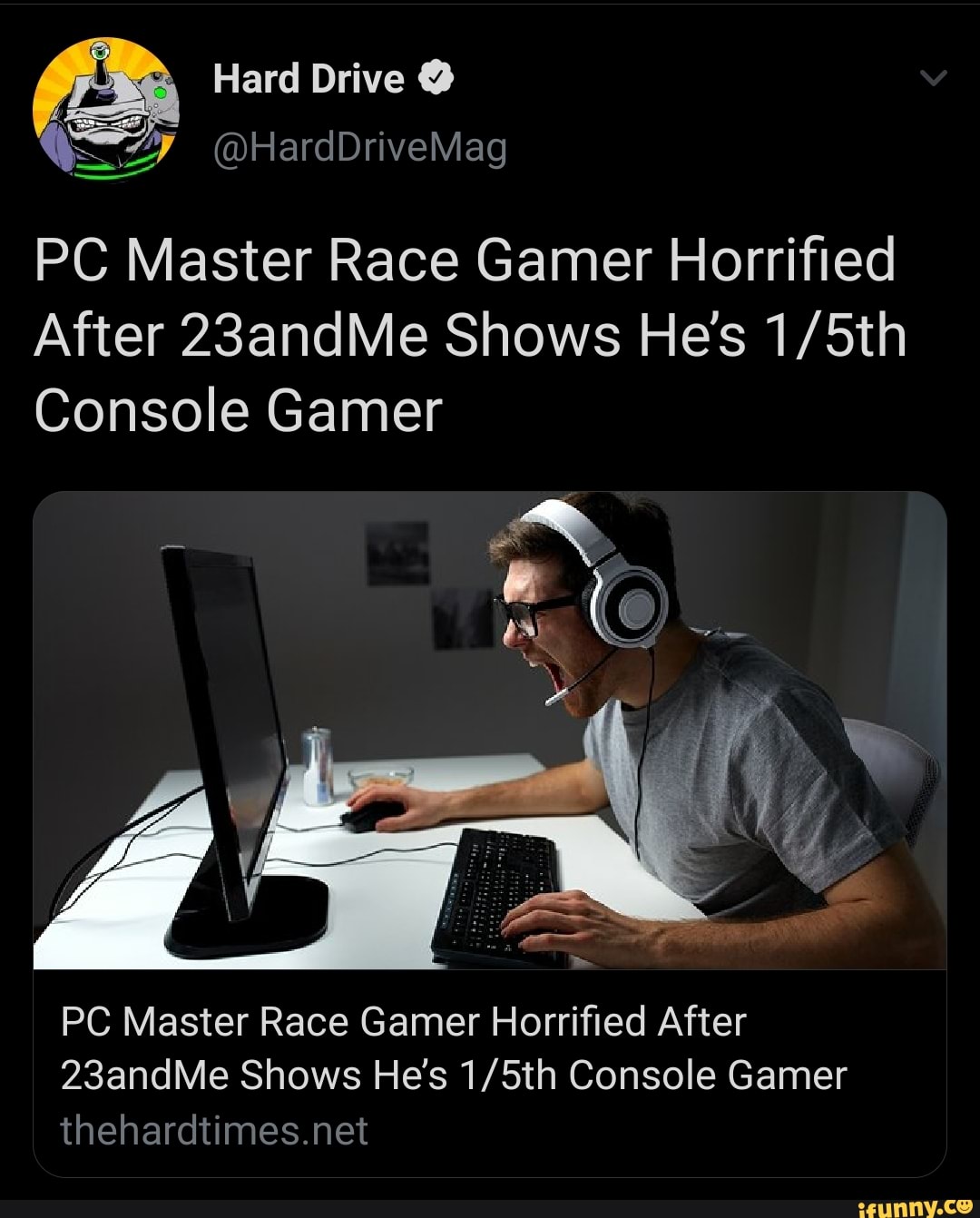 PC Master Race Gamer Horrified After 23andMe Shows He's 1/5th Console ...