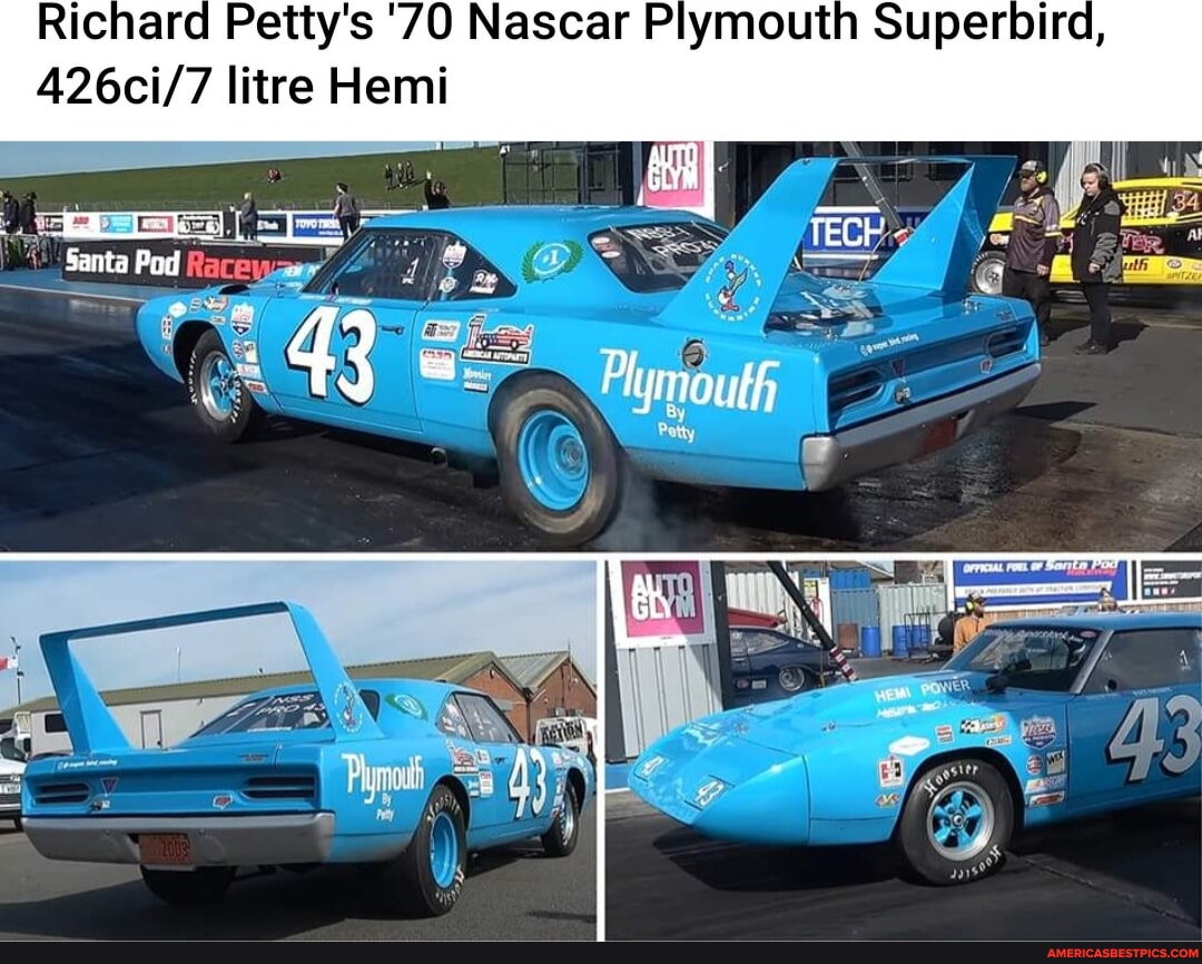 Petty's '70 Nascar Plymouth Superbird litre Hemi - America’s best pics ...