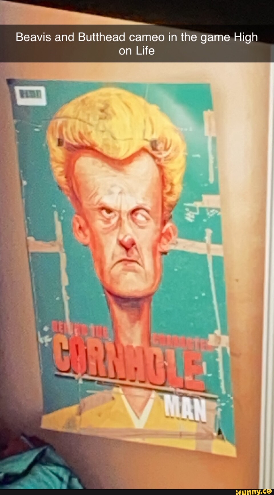 Beavis and Bullhead cameo in the game High on Life - iFunny