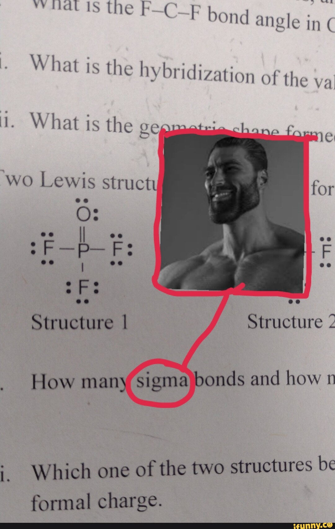 F bond angle in NV the What is the hybridization of the va 1. What is ...