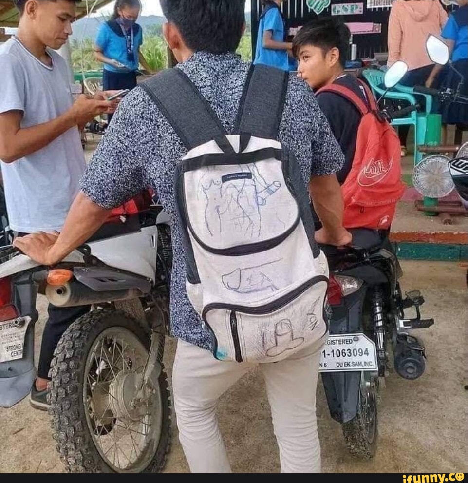 Backpack memes. Best Collection of funny Backpack pictures on iFunny
