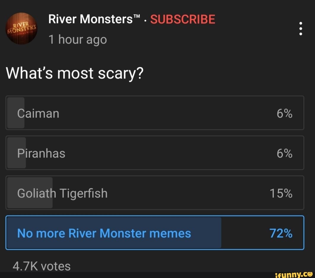 Tigerfish memes. Best Collection of funny Tigerfish pictures on iFunny