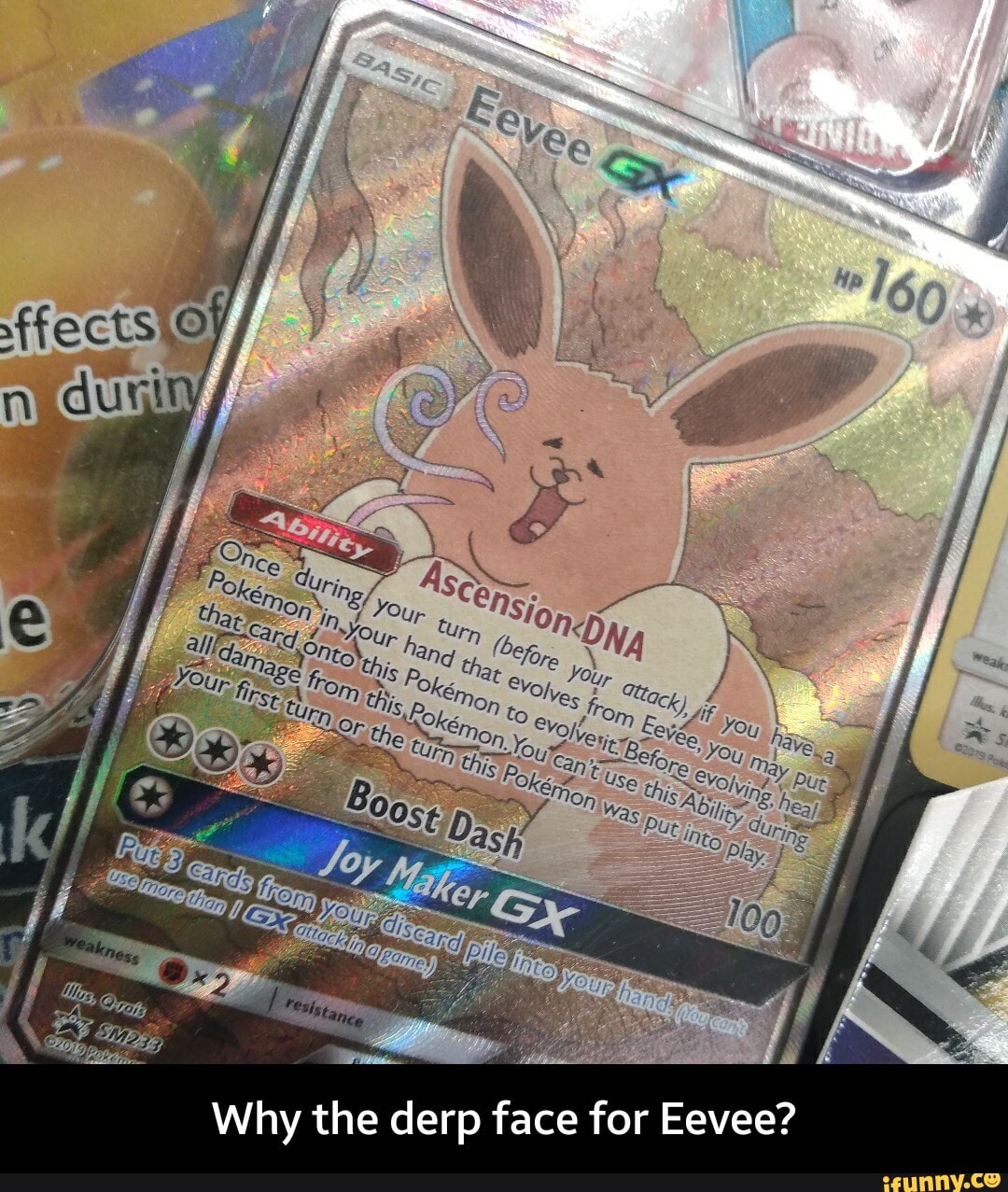Why the derp face for Eevee? - Why the derp face for Eevee? - iFunny