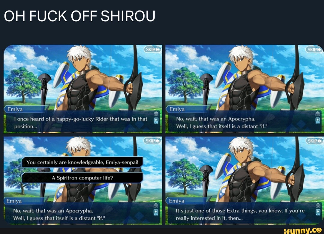 Emiya memes. Best Collection of funny Emiya pictures on iFunny