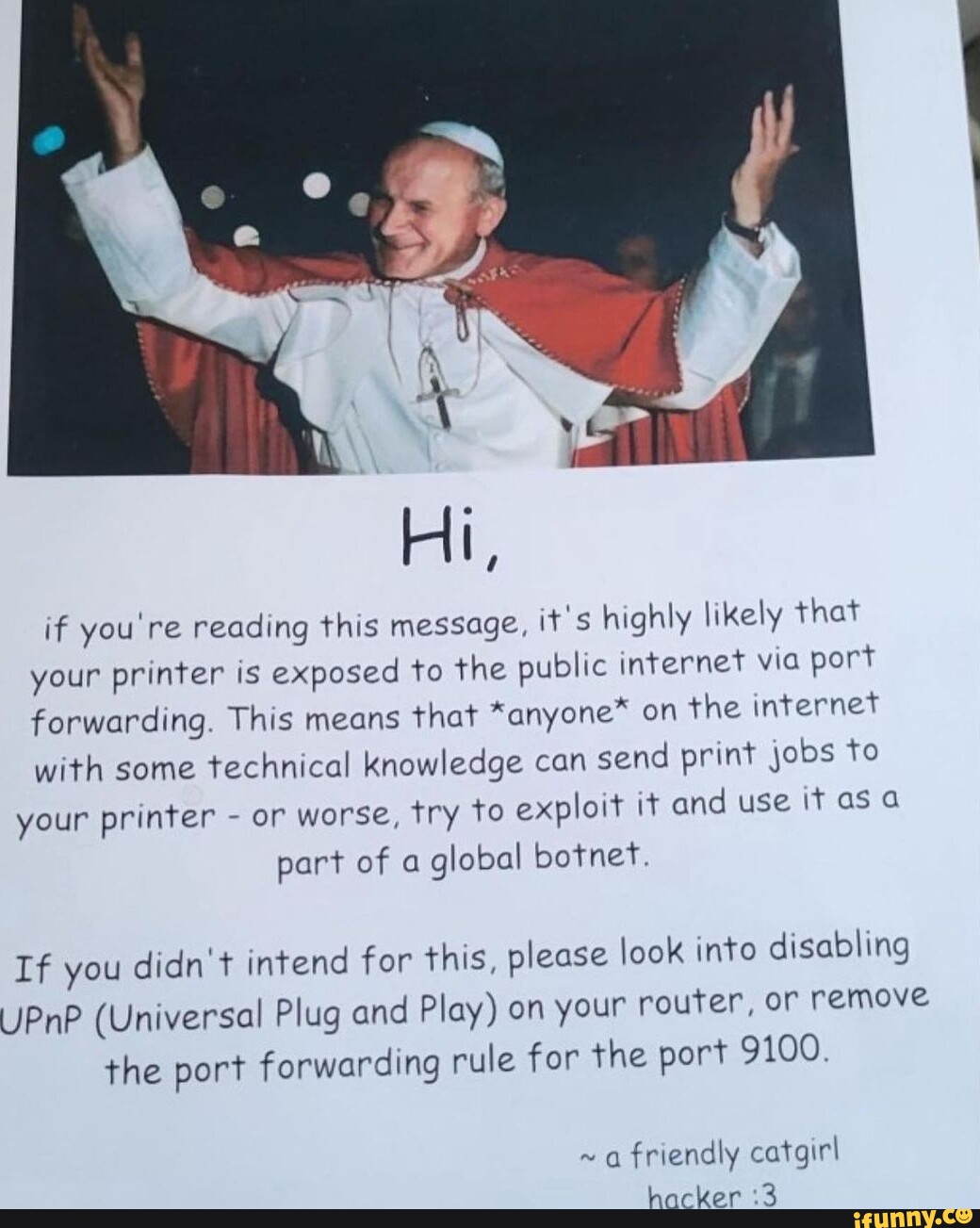 Hi, if you're reading this message, it's highly likely that your ...