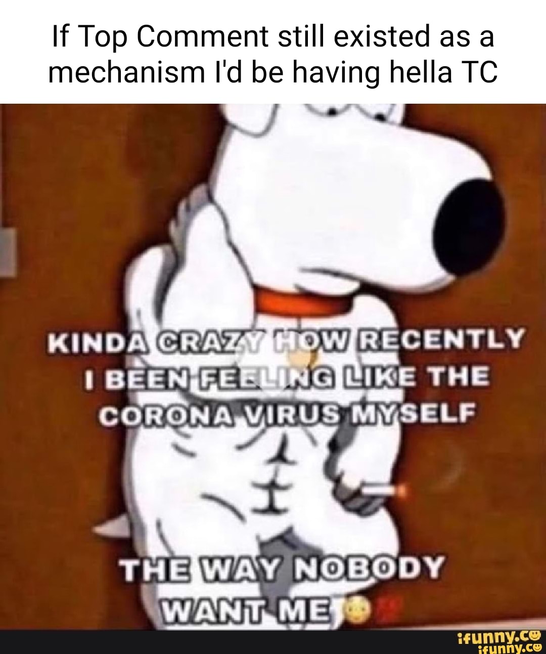 If Top Comment still existed as a mechanism I'd be having hella TC ...