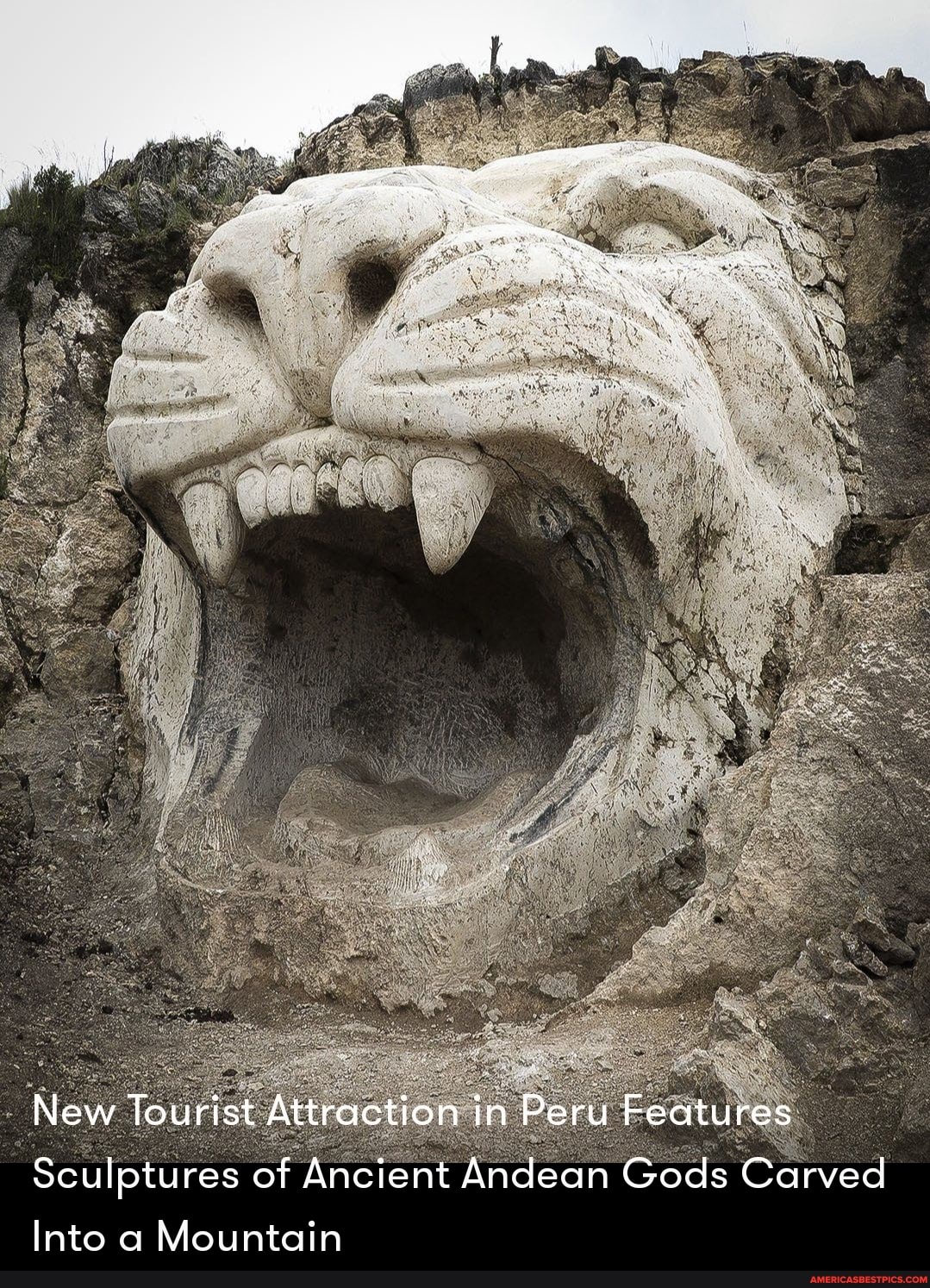 New Tourist Attraction in Peru Features Sculptures of Ancient Andean ...