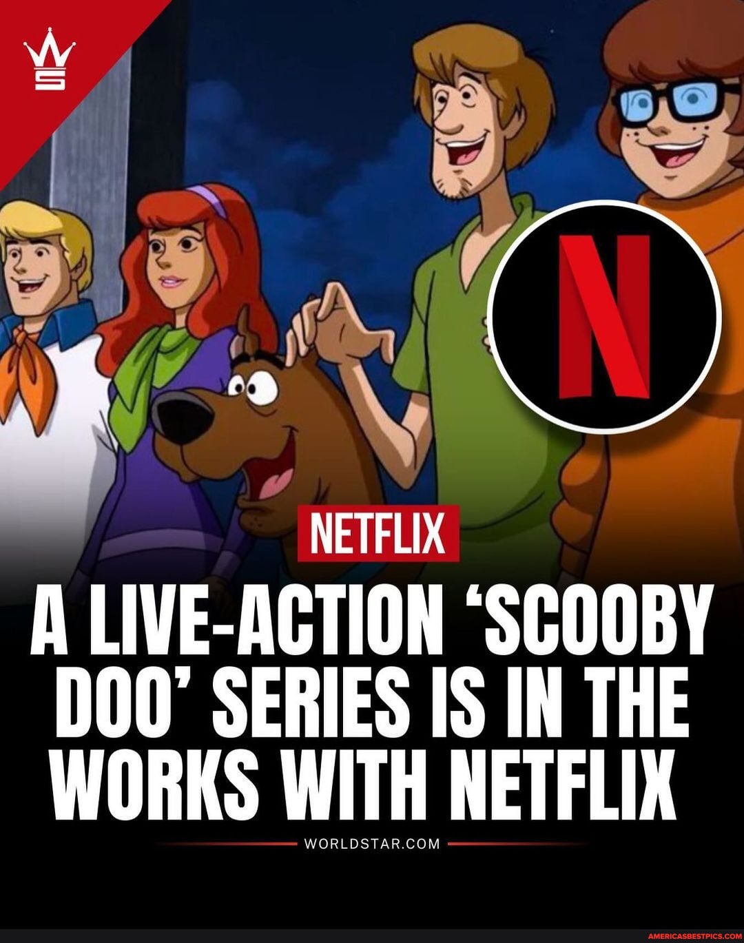 A live-action #ScoobyDoo series is in the works at #Netflix! Would you ...