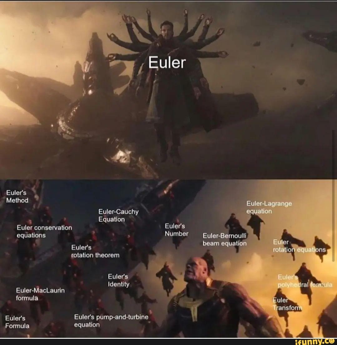 Euler's Method Euler-Lagrange Euler Euler-Cauchy Equation Euler ...