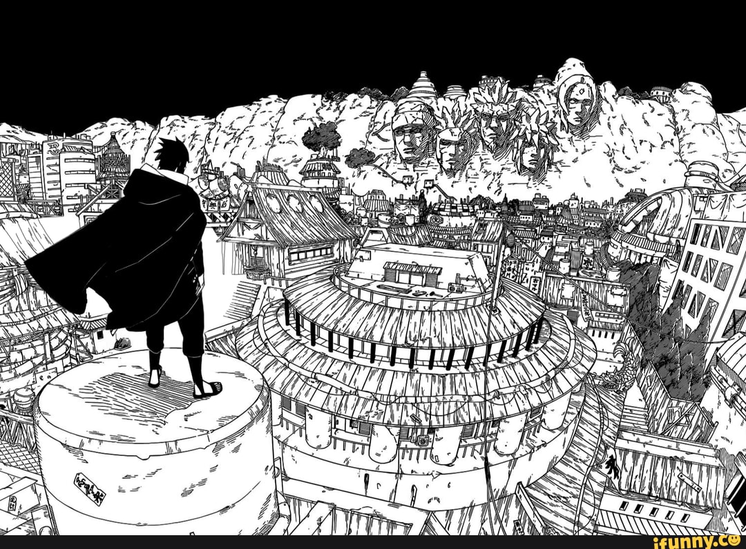 Sasuke Uchiha manga panels - iFunny