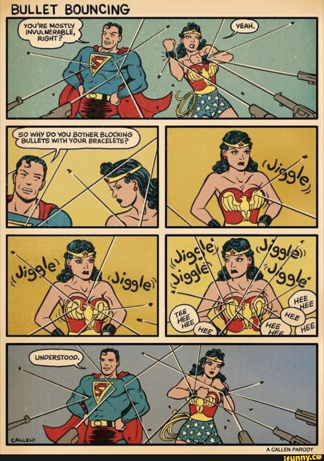 BULLET BOUNCING SO WHY DO YOU BOMIER BULLETS YOUR BRACELEIS? SS PARODY ...