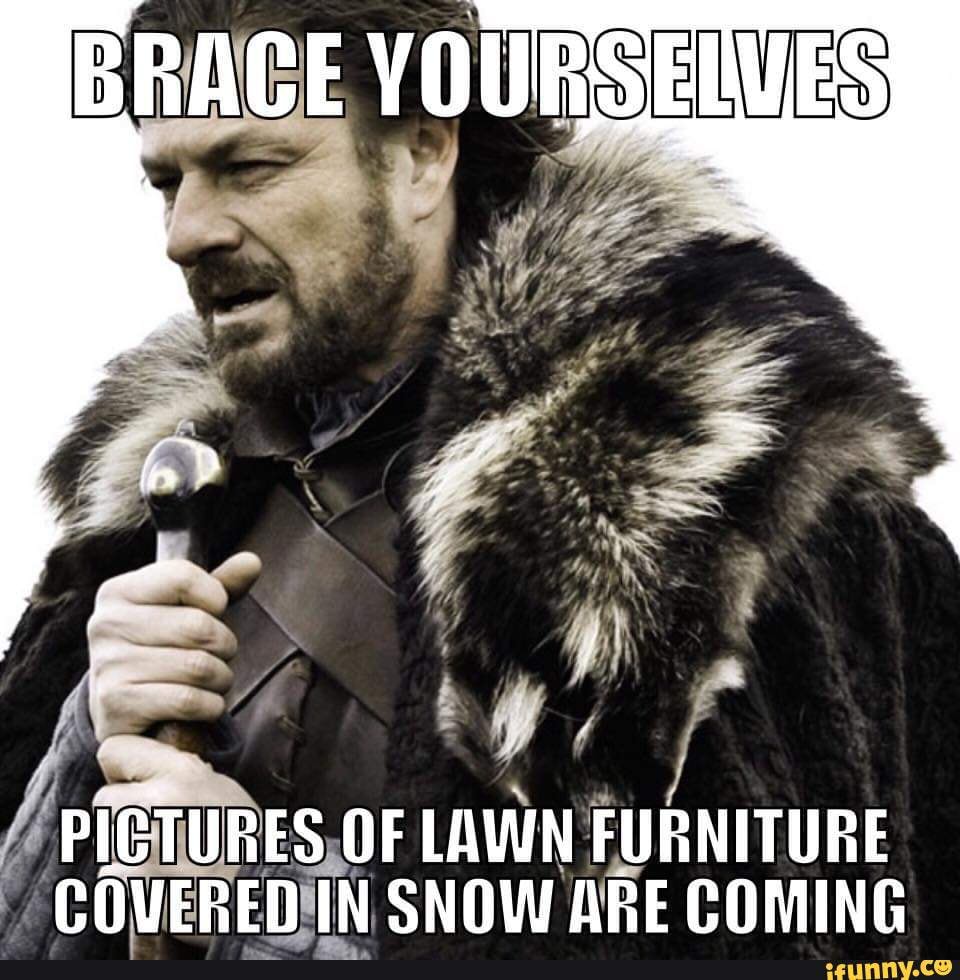 Brace Yourself Meme Snow