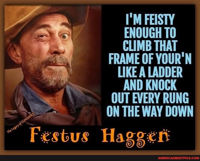 I'M FEISTY TO Li THAT FRAME OF YOUR'N LIKE A LADDER AND KNOCK OUT EVERY ...