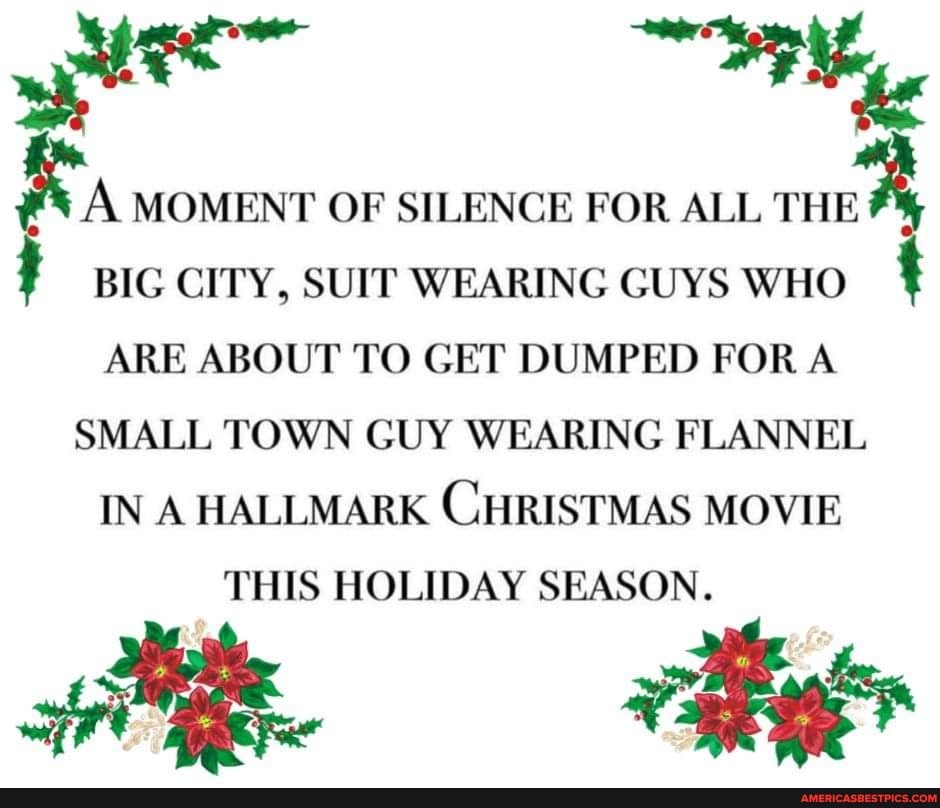 MOMENT OF SILENCE FOR ALL THE BIG CITY, SUIT WEARING GUYS WHO ARE ABOUT ...