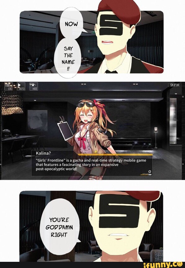 Kalina? "Girls' Frontline" is a gacha and real-time strategy mobile ...