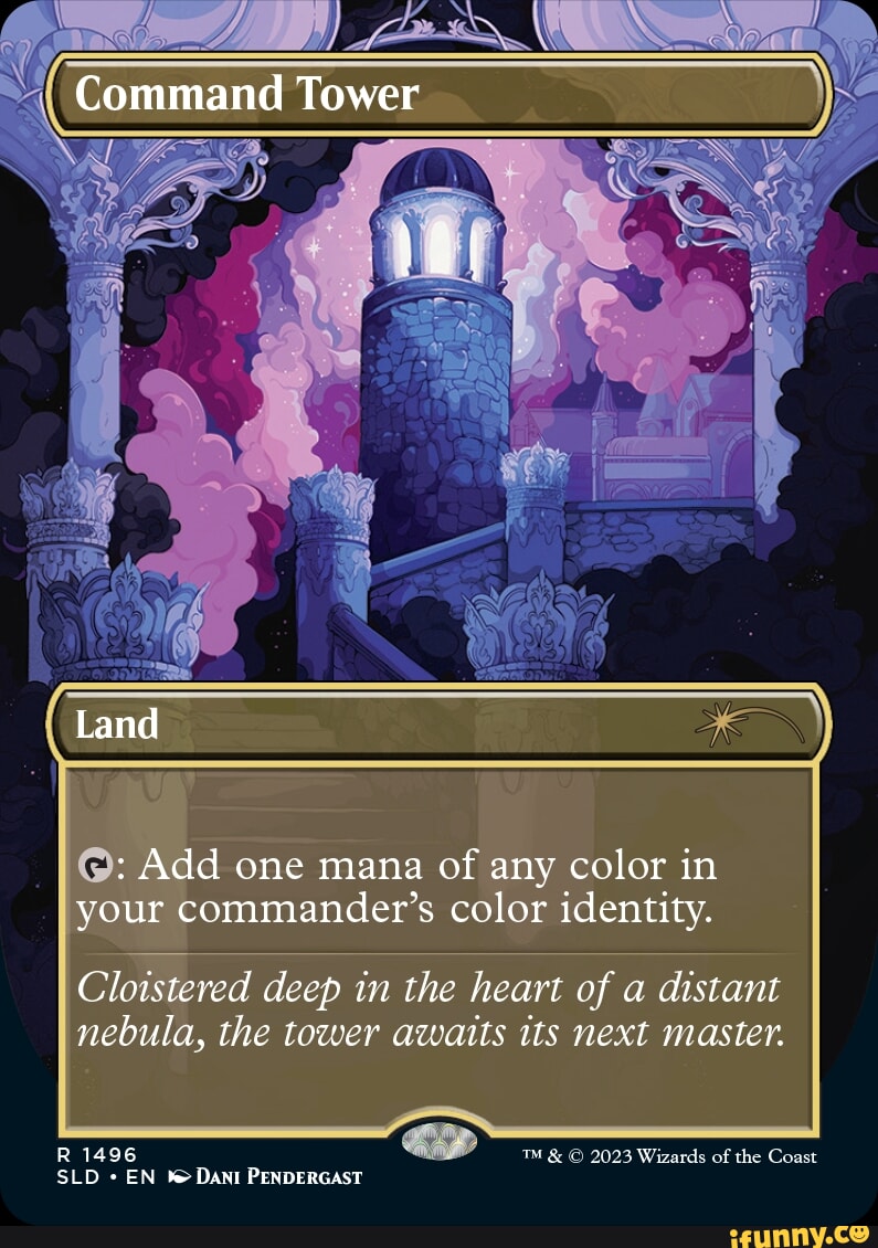 Command Tower Land Add one mana of any color in your commander's color ...