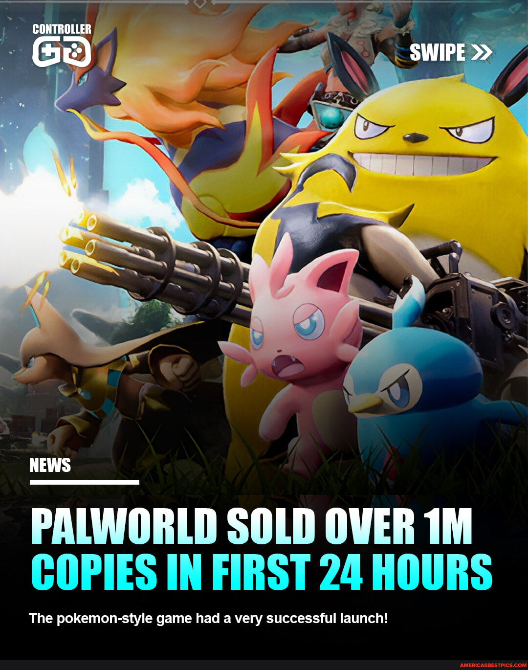 Palworld has been explained by many as pokemon but with guns and it ...