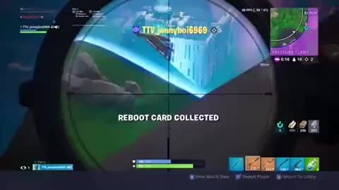 REBOOT CARD COLLECTED - )