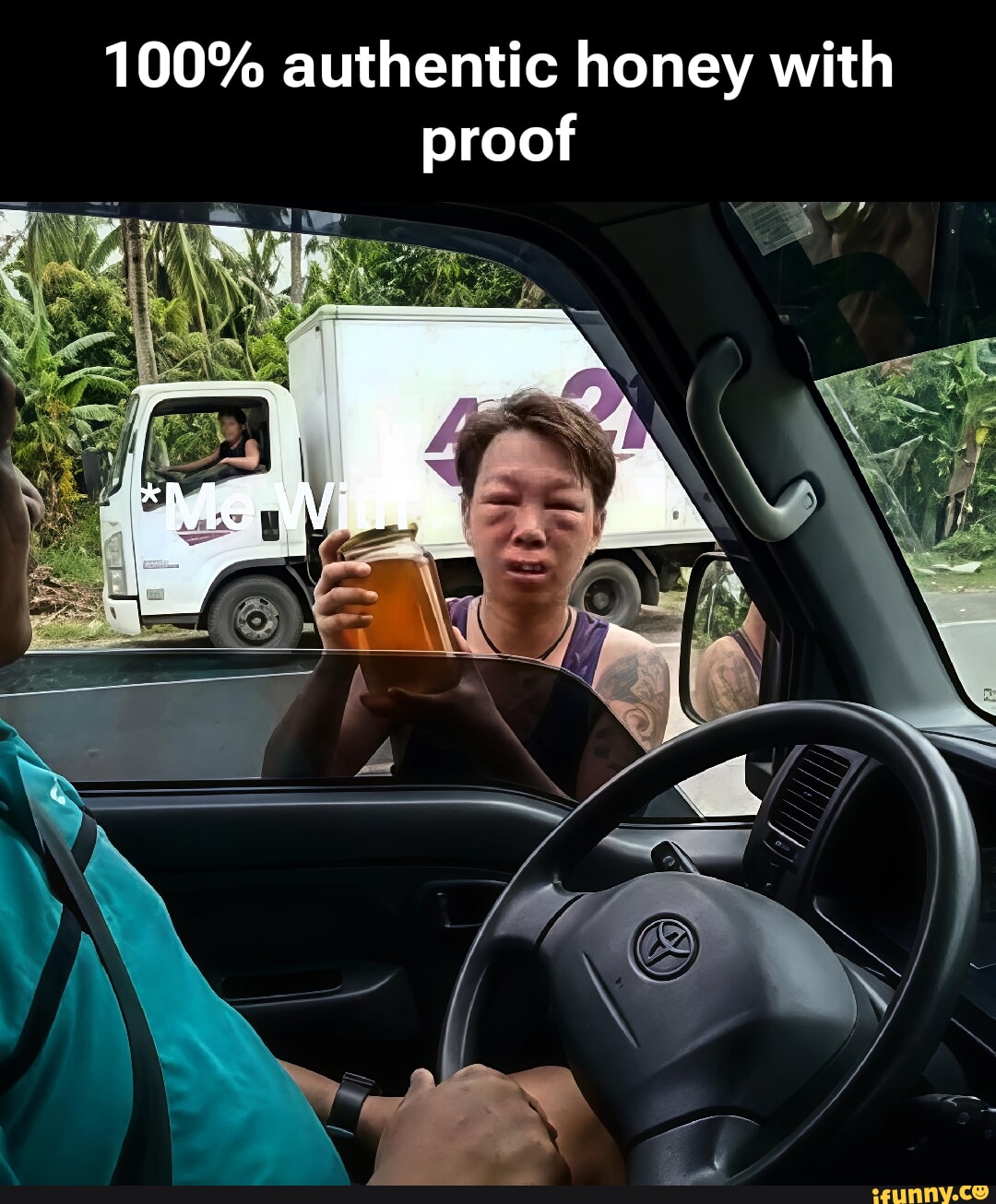 100% authentic honey with proof - iFunny