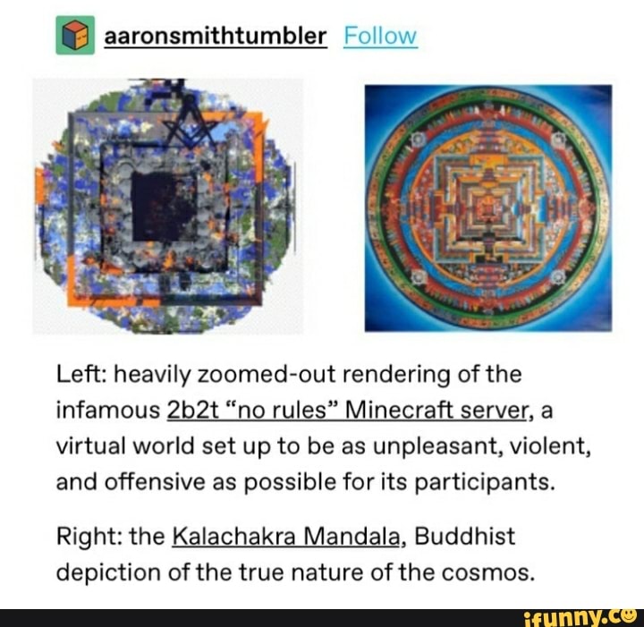 Aaronsmithtumbler Follow Left: heavily zoomed-out rendering of the ...