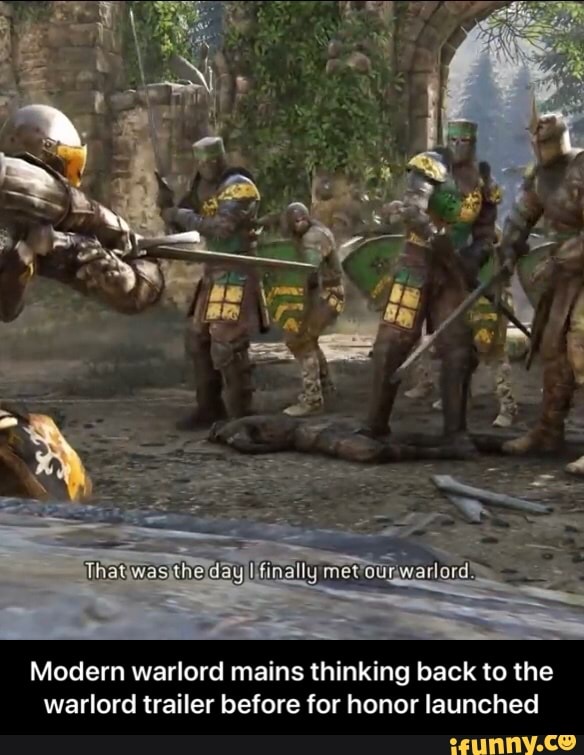 Modern warlord mains thinking back to the warlord trailer before for ...