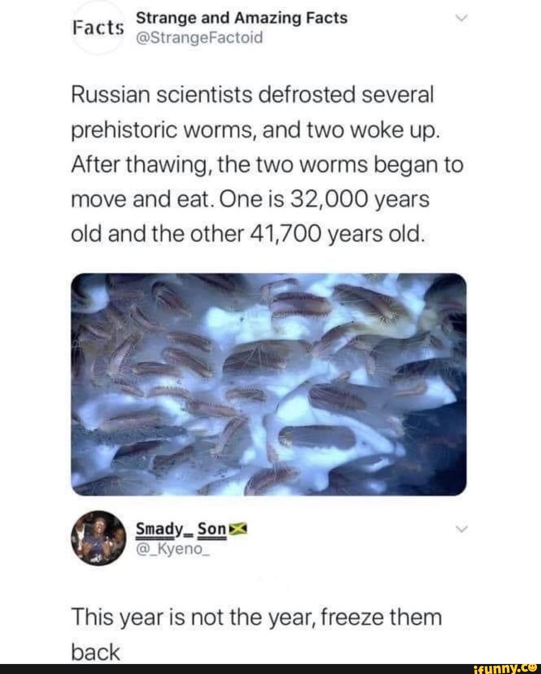 Strange and Amazing Facts Facts @StrangeFactoid Russian scientists ...