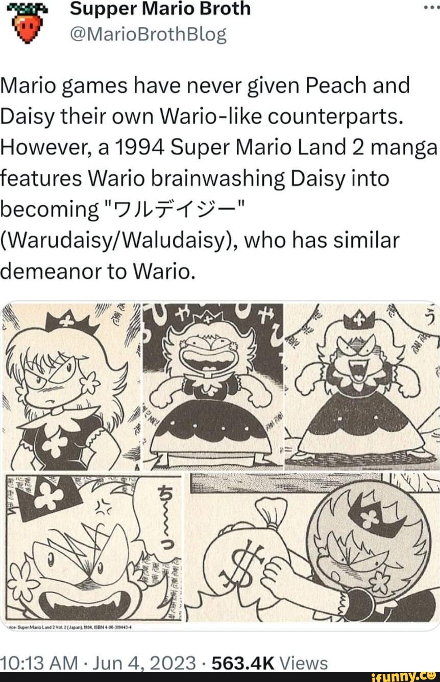 Mario games have never given Peach and Daisy their own Wario-like ...