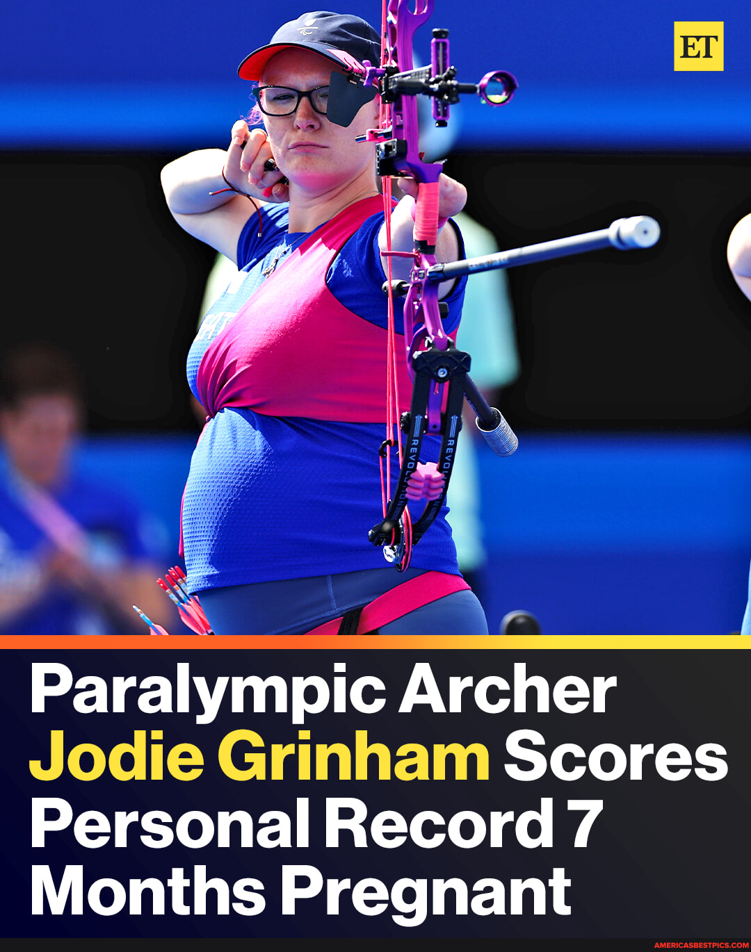 Bun in the oven No problem Great Britains archer Jodie Grinham returned ...