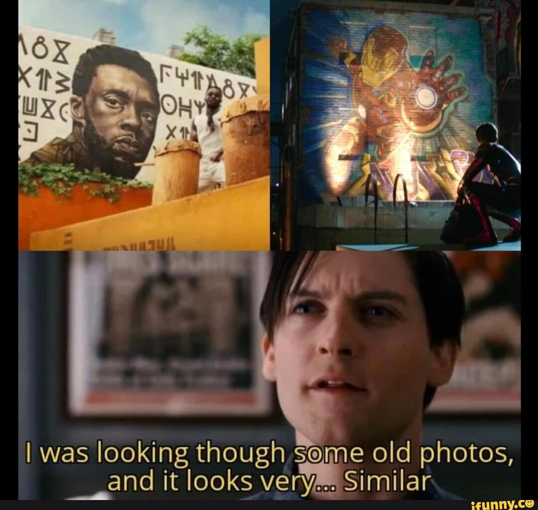 I was looking though Some old photos, and it looks very& Similar - iFunny