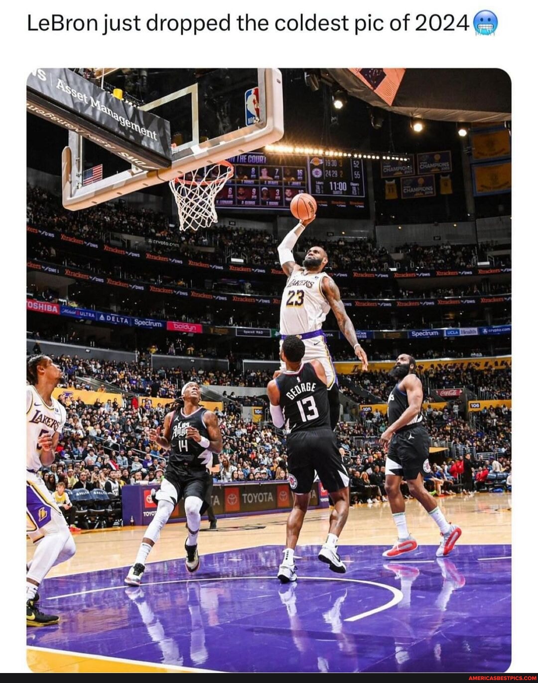 Coldddd - LeBron just dropped the coldest pic of 2024@ - Americaโs best ... Coldddd - LeBron just dropped the coldest pic of 2024@ - Americaโs best ...