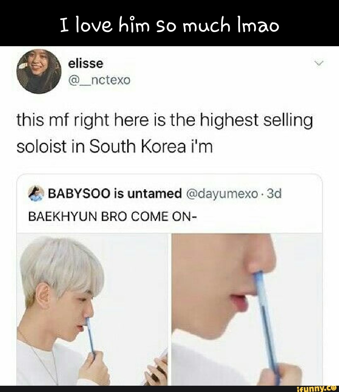 Baekhyun memes. Best Collection of funny Baekhyun pictures on iFunny