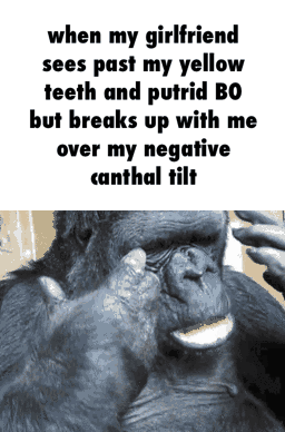 When my girlfriend sees past my yellow teeth and putrid BO but breaks ...