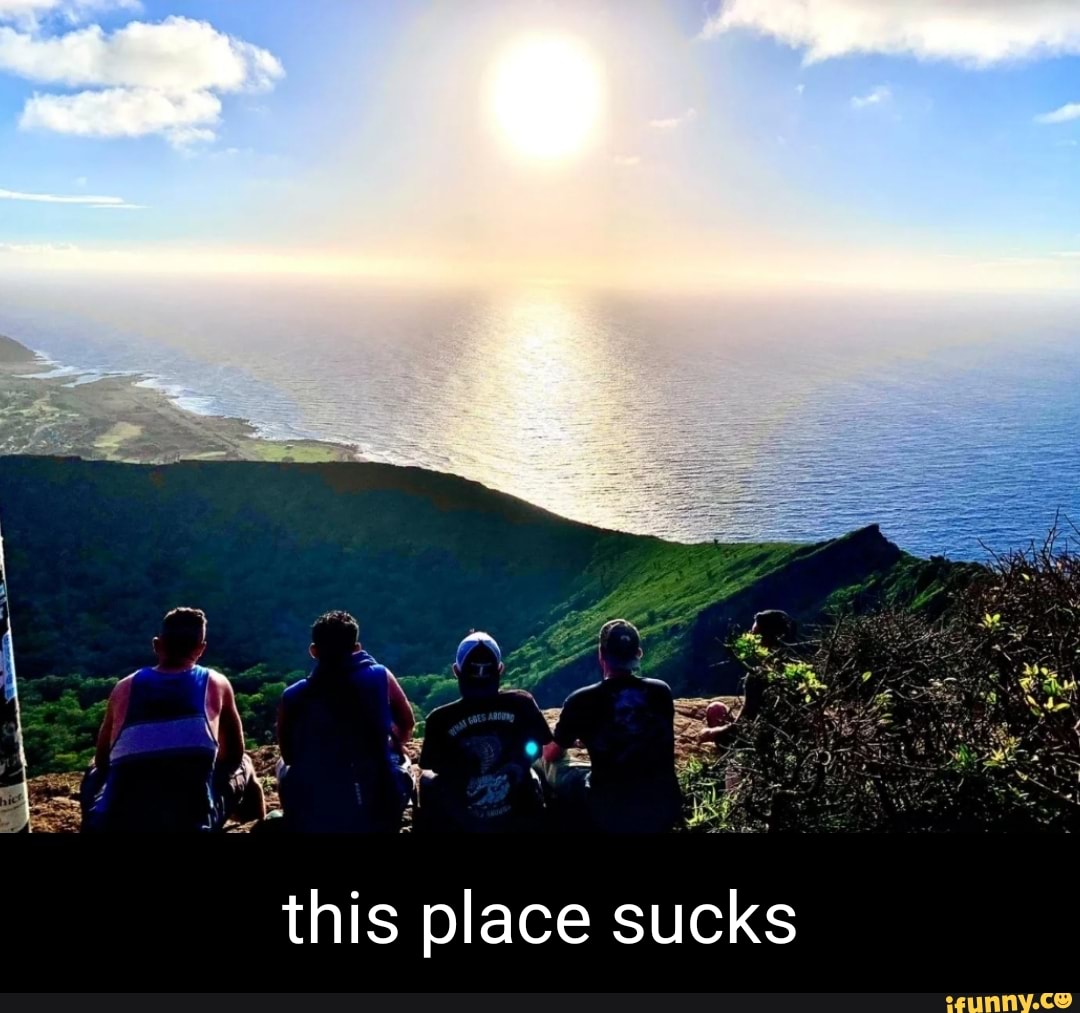 This place sucks - iFunny