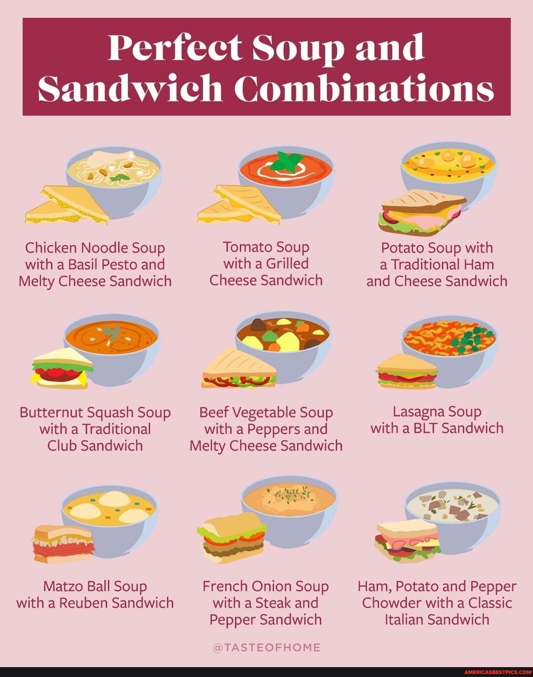 These matchups prove that soup and sandwich recipes are the ultimate ...