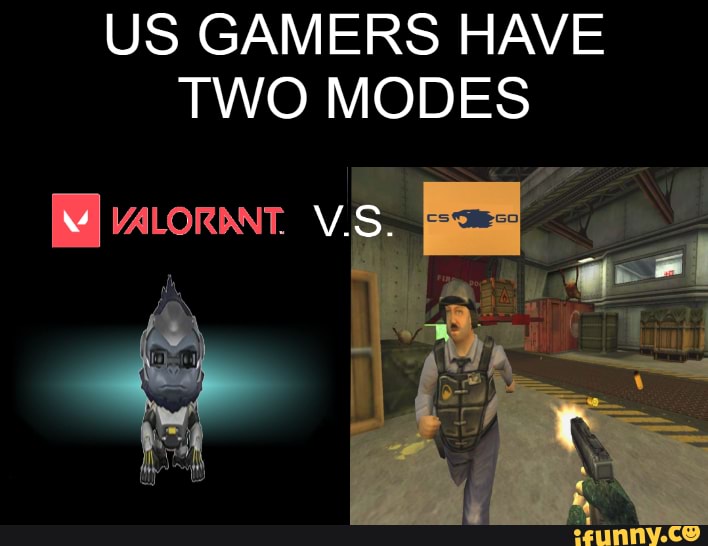 US GAMERS HAVE TWO MODES V.S. BE - iFunny