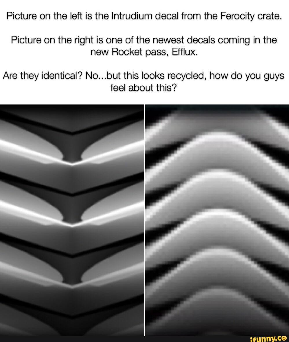 Picture on the left is the Intrudium decal from the Ferooity crate ...