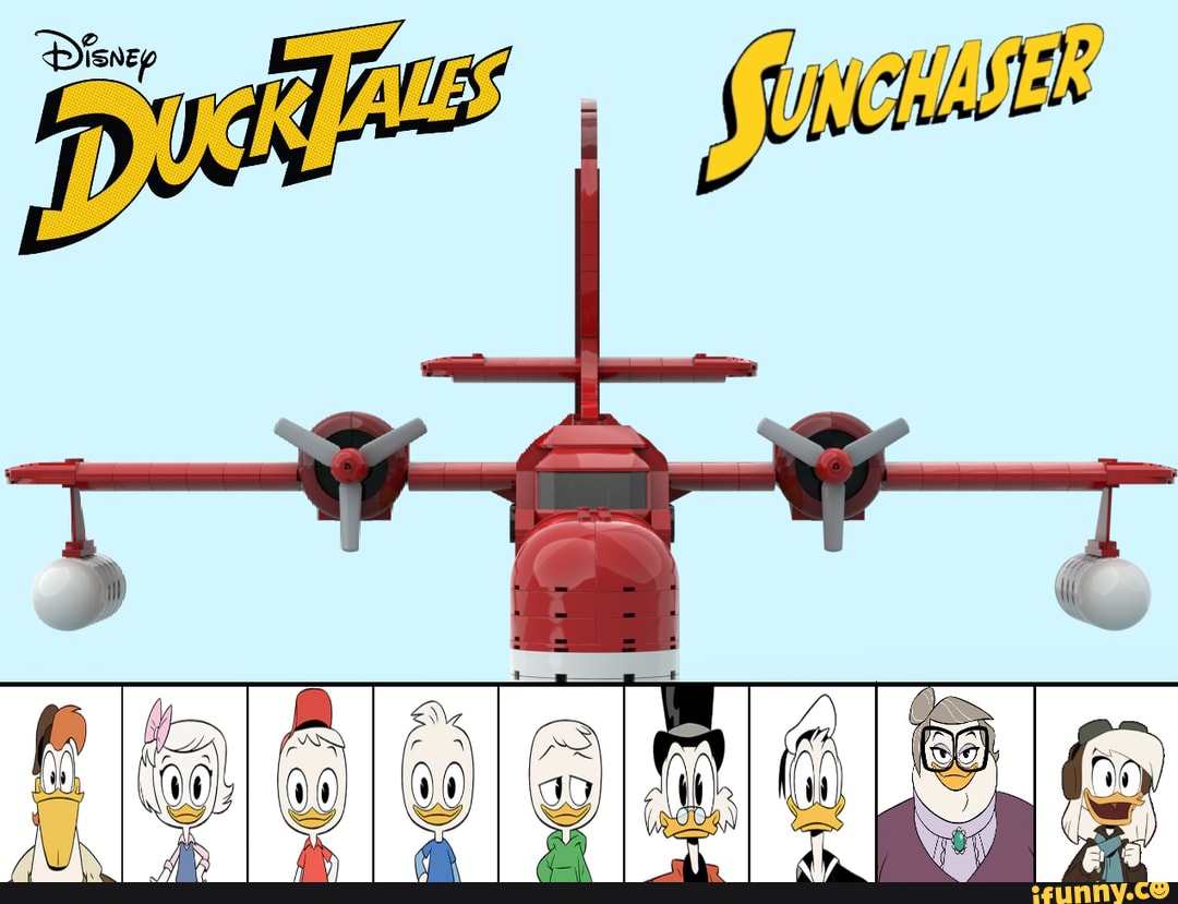 The 9 main characters of Duck Tales are, Launchpad, Webby, Huey, Dewey ...