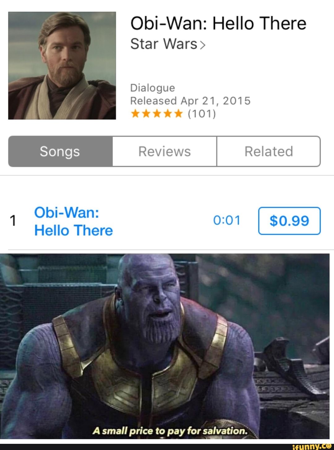 Obi-Wan: Hello There Star Wars Dialogue Released Apr 21, 2015 A small ...