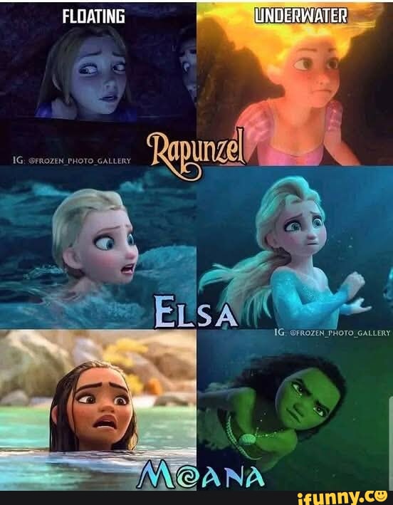 FLOATING UNDERWATER) - iFunny