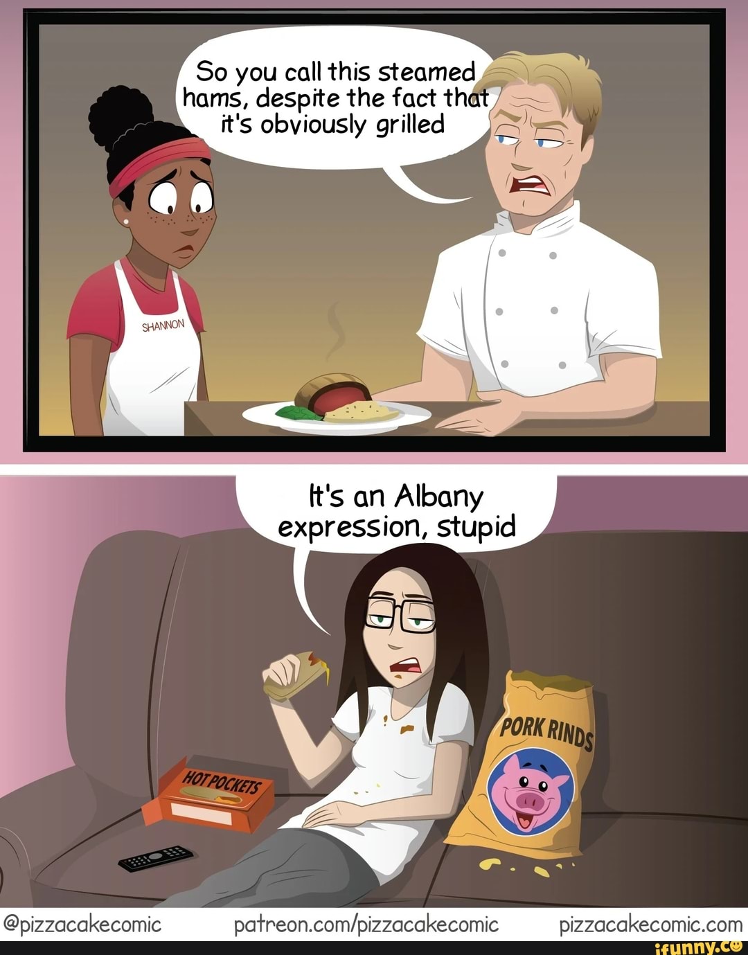 @pizzacakecomic So you call this steamed hams, despite the fact th it's obviously grilled It's ...