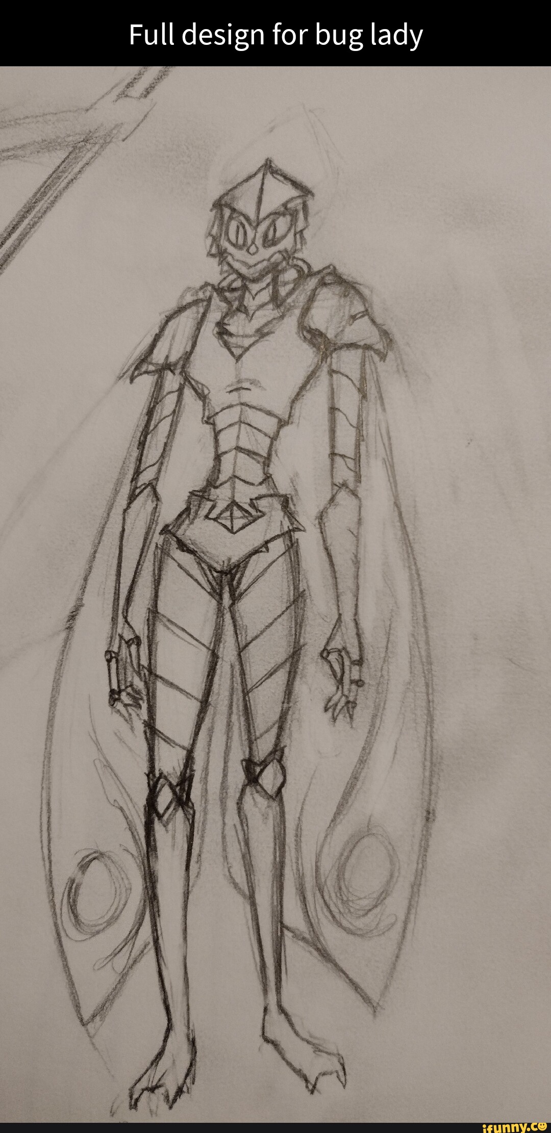 Full design for bug lady - iFunny