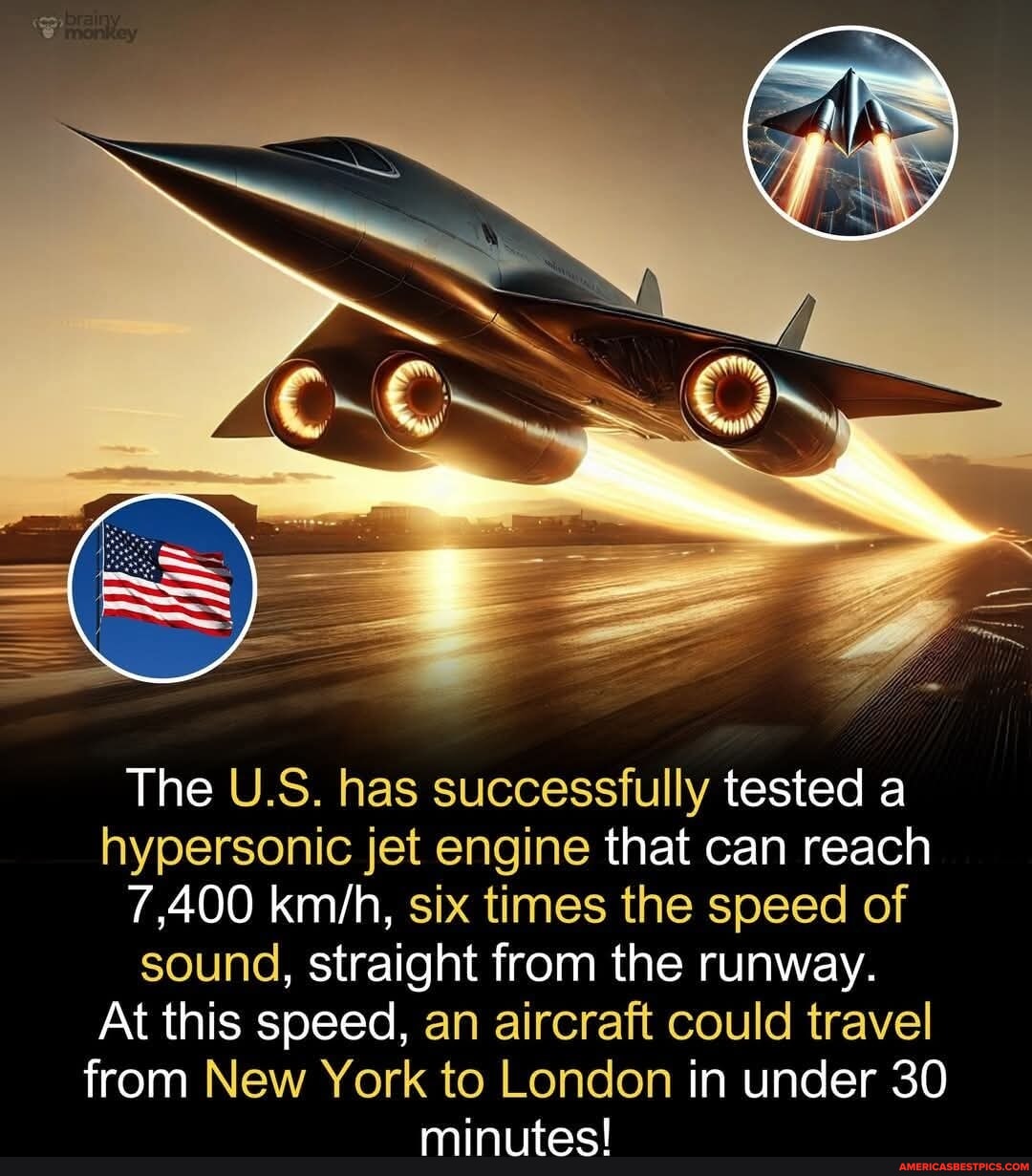 The U.S. has successfully tested a hypersonic jet engine that can reach ...