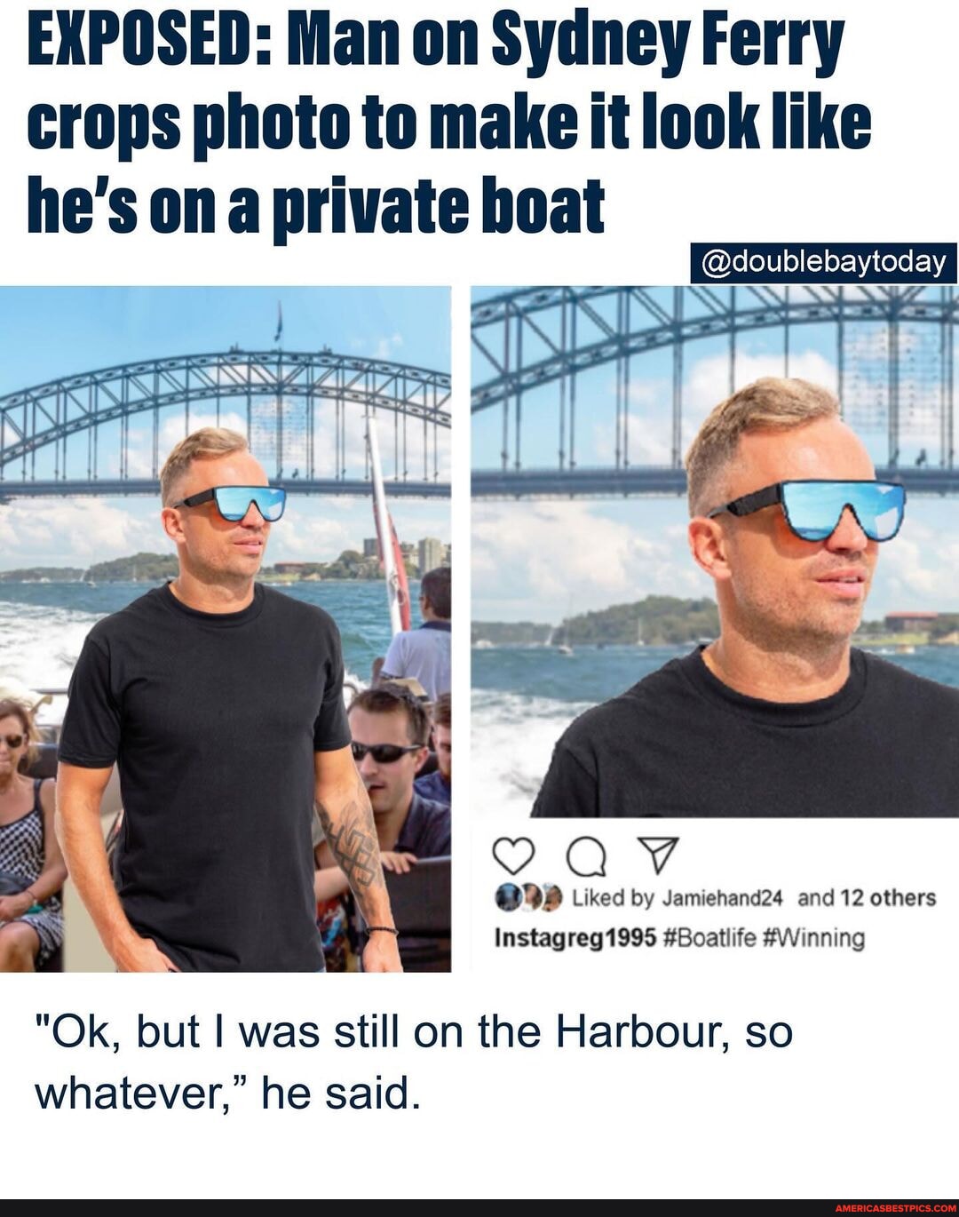 FERRY GATE: A Sydney man known for his meticulously curated Instagram ...