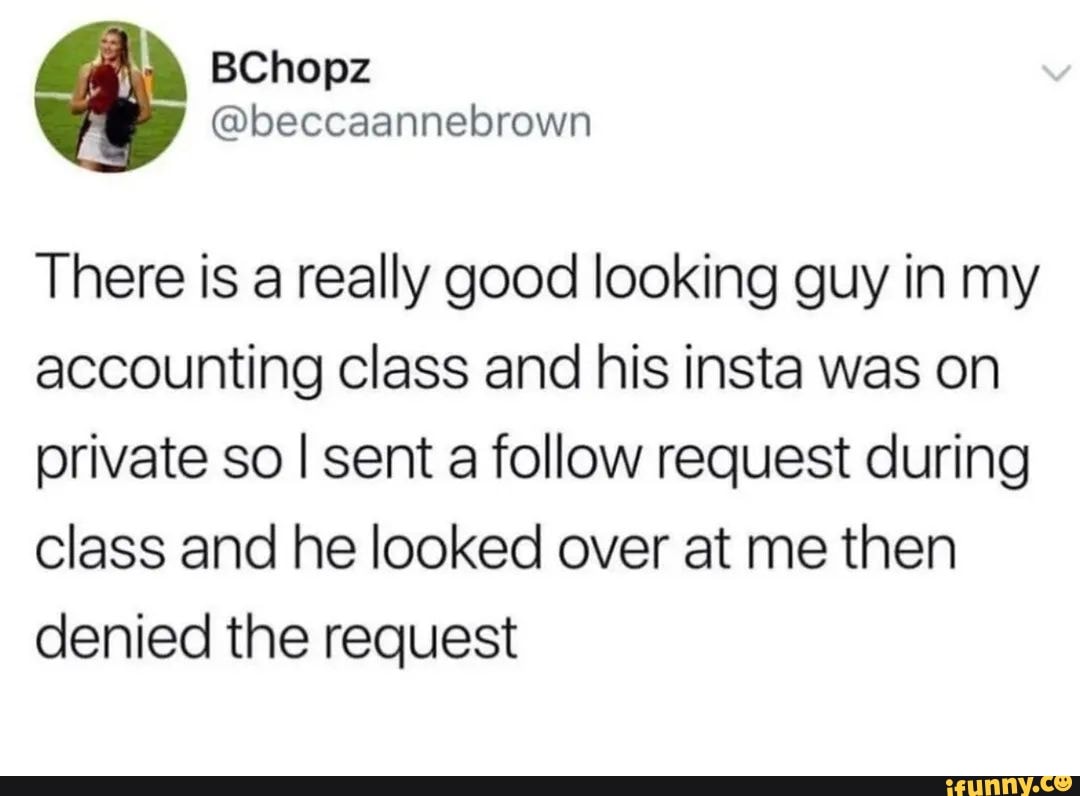 Accounting Class Meme